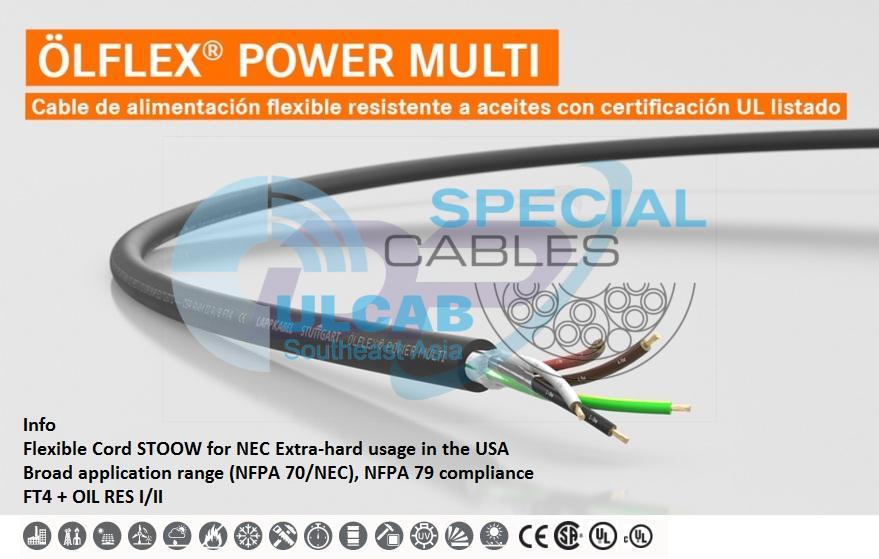 Cáp Điều Khiển LAPP KABEL ÖLFLEX® POWER MULTI | Chính Hãng - Giá Tốt ...