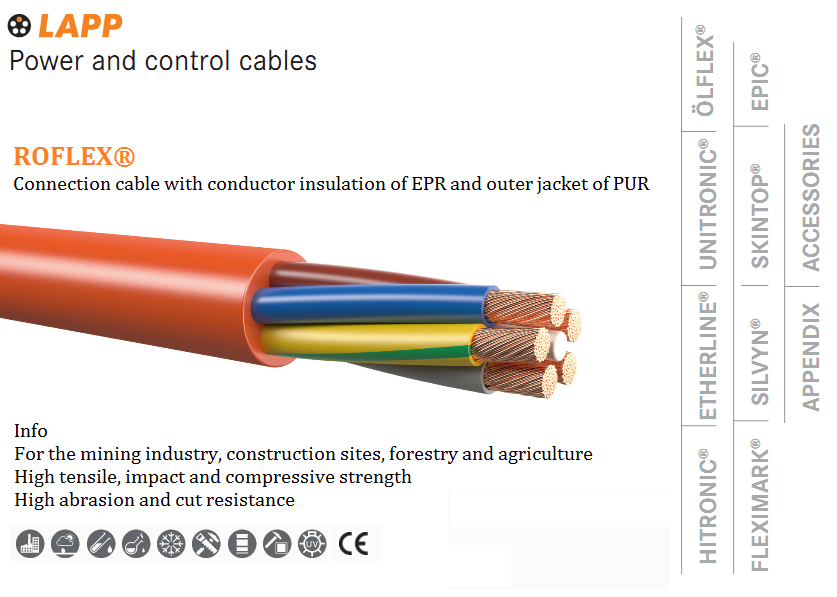 Cáp Điều Khiển LAPP KABEL ROFLEX® | Chính Hãng - Chống Dầu - Giá Tốt ...